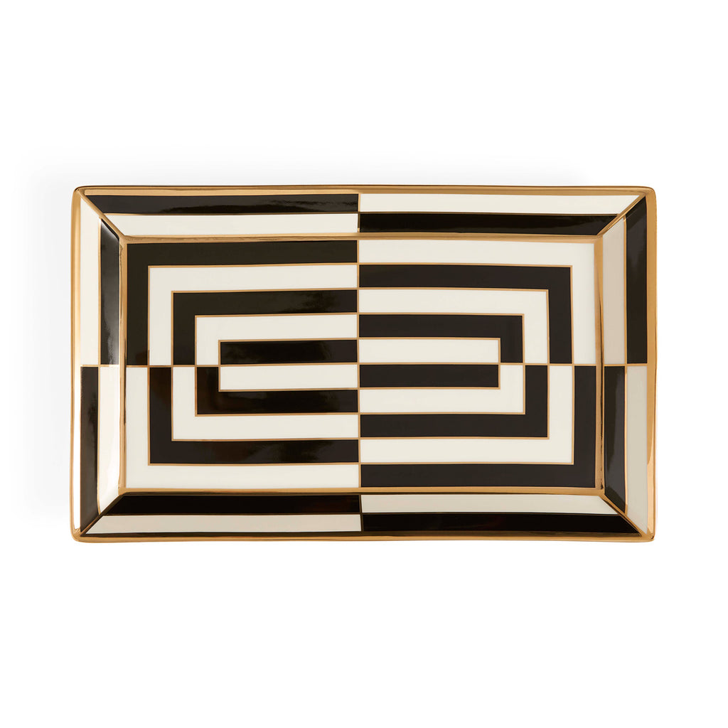 Op Art Rectangle Serving Tray | Jonathan Adler