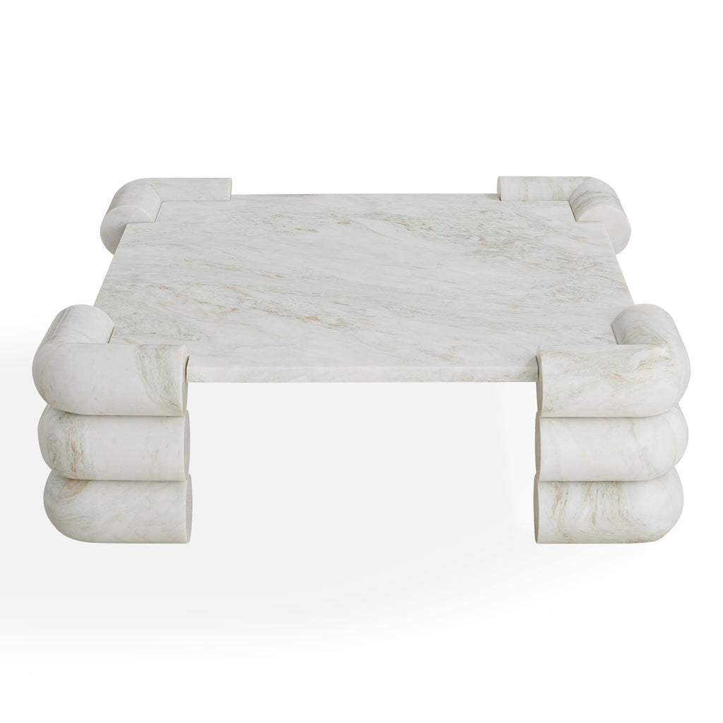 Circuit Marble Cocktail Table | Jonathan Adler
