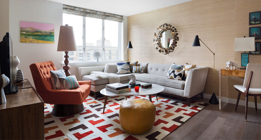 Interiors | 225 Rector Place Model Apartments | Jonathan Adler