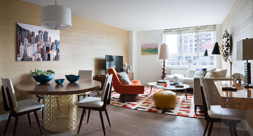 Interiors | 225 Rector Place Model Apartments | Jonathan Adler