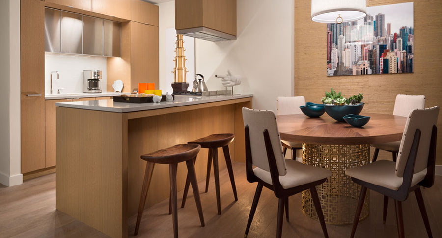 Interiors | 225 Rector Place Model Apartments | Jonathan Adler