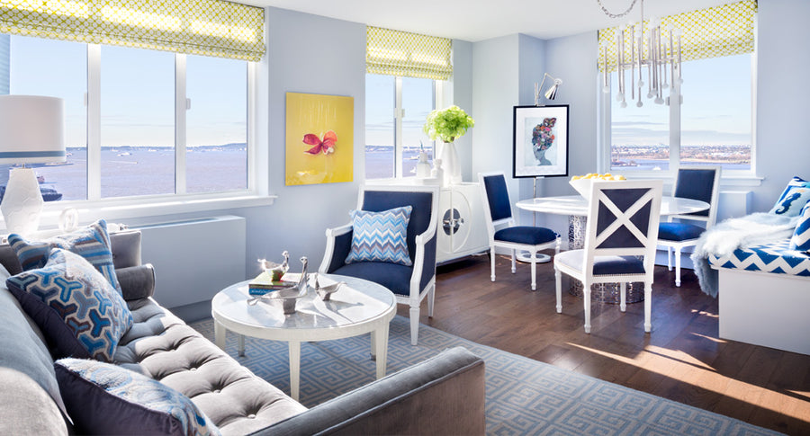 Interiors | 225 Rector Place Model Apartments | Jonathan Adler