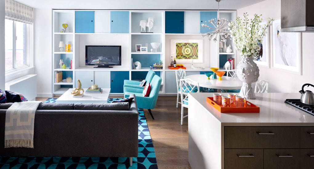 Interiors | 225 Rector Place Model Apartments | Jonathan Adler
