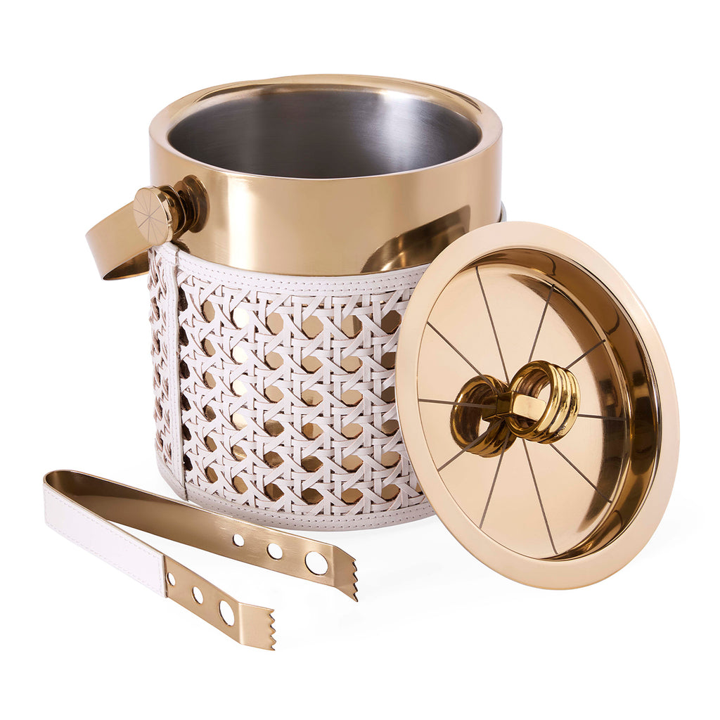 Basketweave Ice Bucket | Jonathan Adler