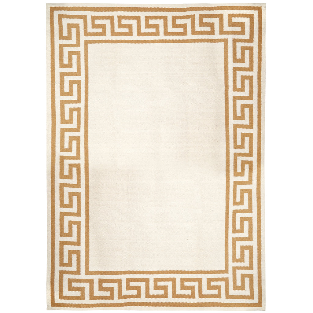Greek Key Border Flatweave Rug | Jonathan Adler