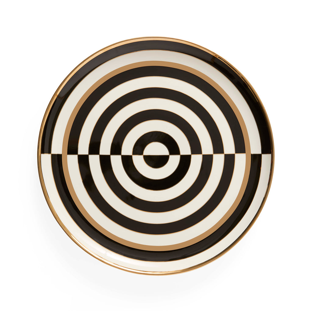 Op Art Round Serving Tray | Jonathan Adler
